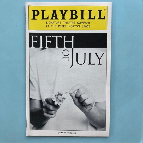 Playbill | Other | Playbill Fifth Of July Robert Sean Leonard Parker ...